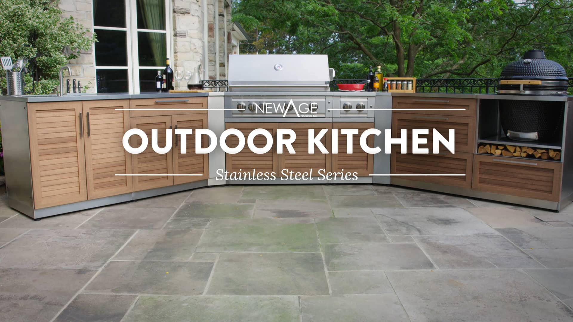 Outdoor Kitchen | Stainless Steel Series on Vimeo