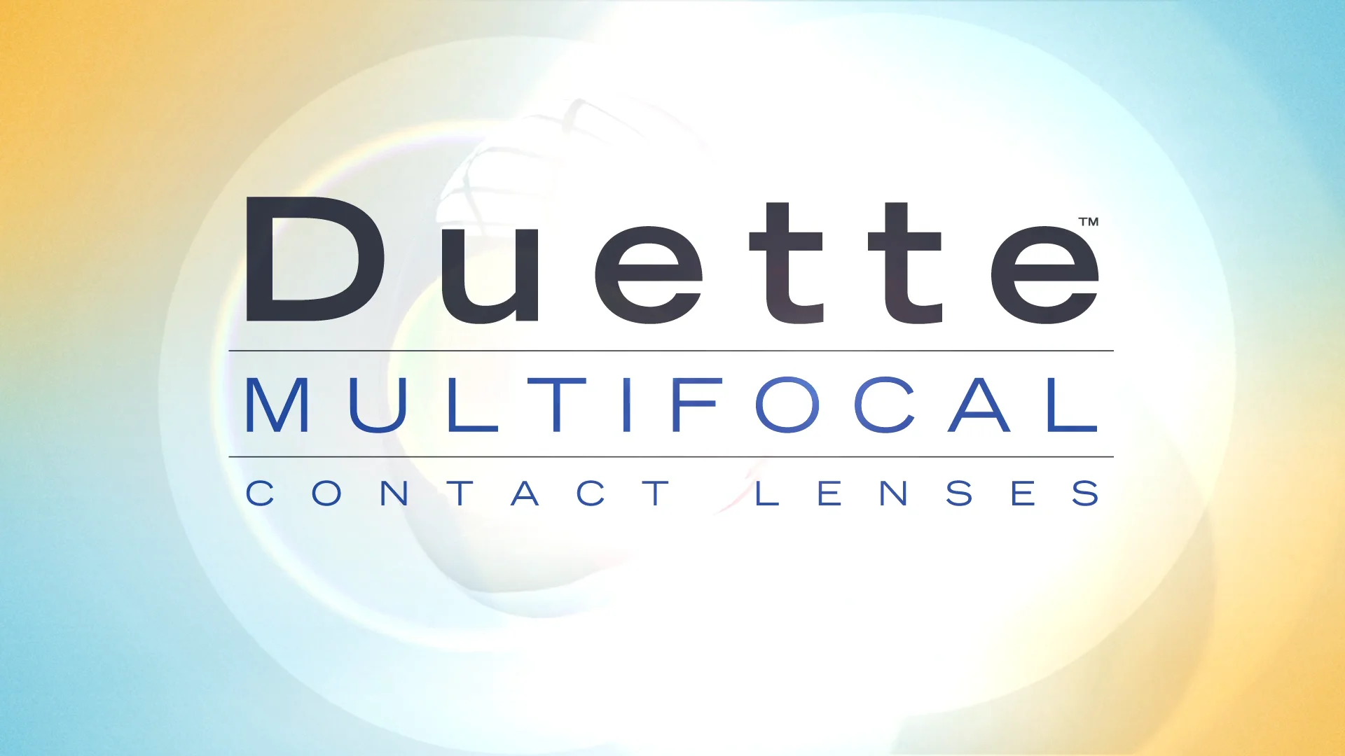 Duette Multifocal Contact Lenses - Video for Doctor's Offices on Vimeo