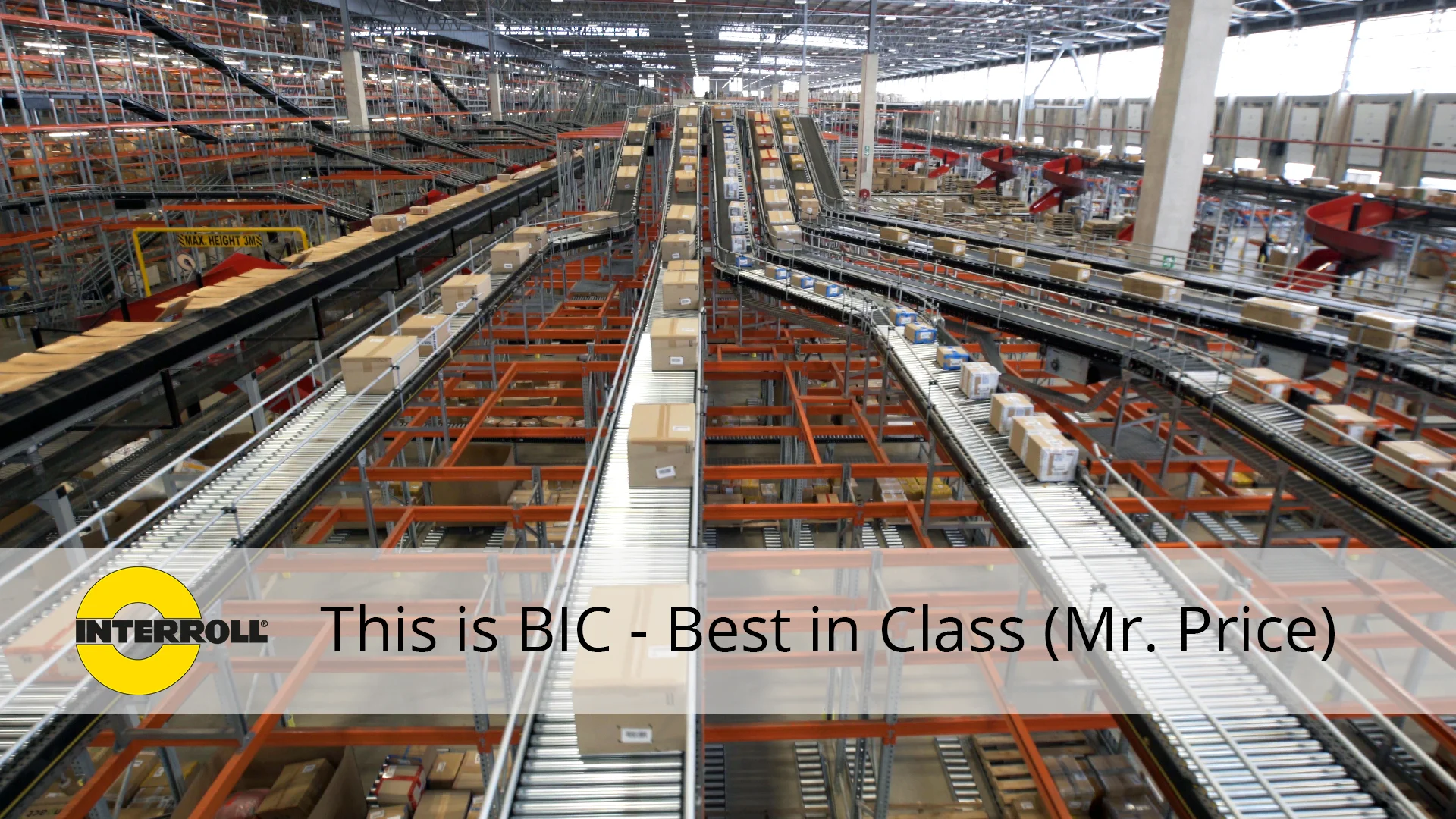 This is BIC - Best in Class. Logistics and material flow as growth ...