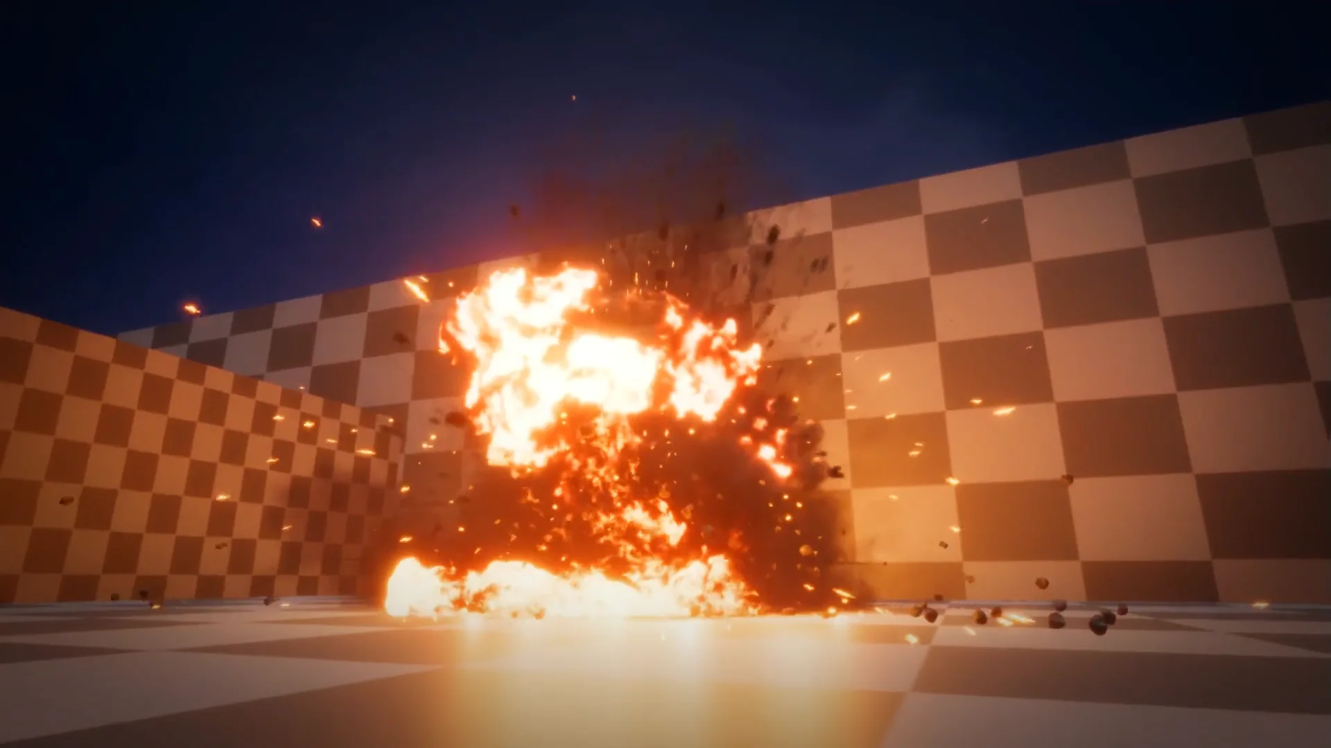 Unreal Engine 4 Particle effect - Grenade