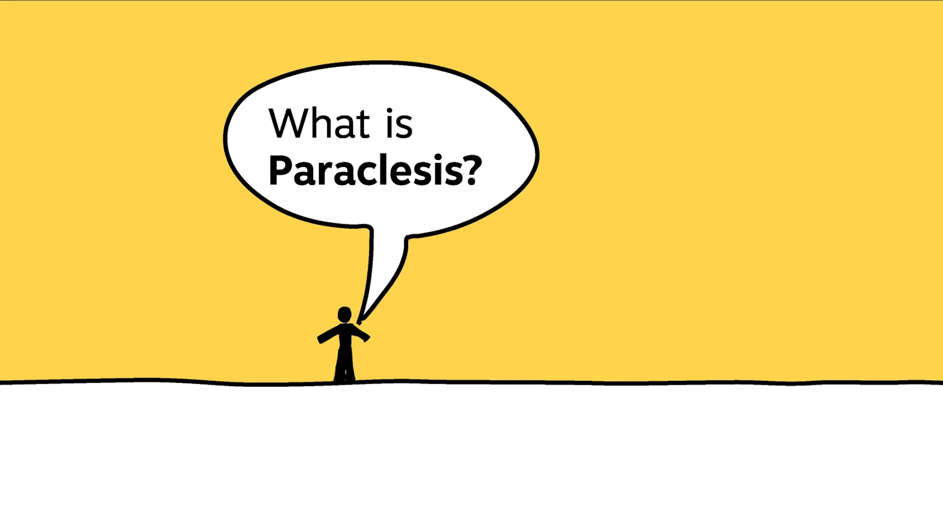 Video 1a - What is Paraclesis? on Vimeo