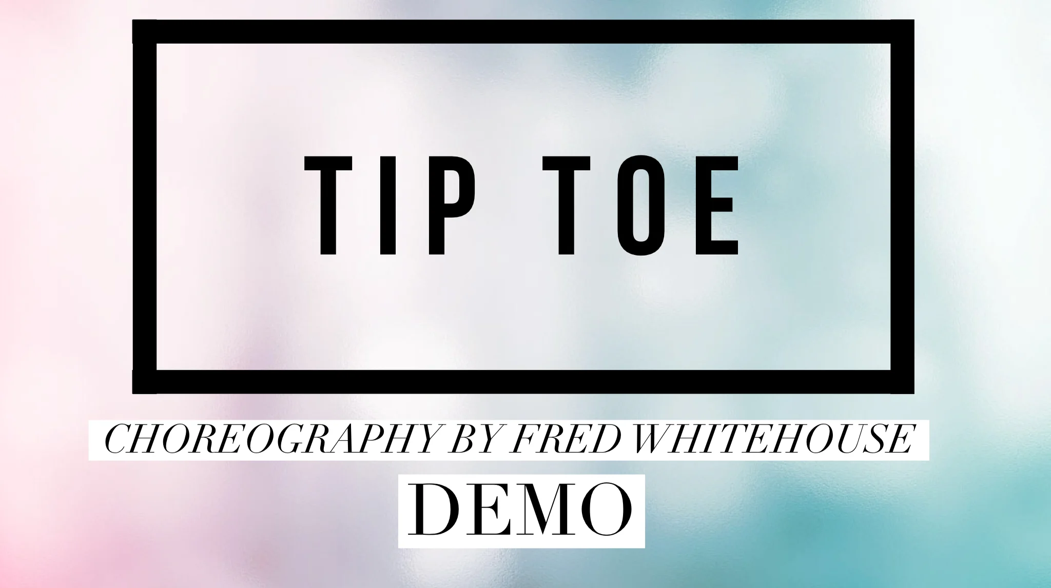 Watch Tip Toe Line Dance demo, choreography by Fred Whitehouse Online ...