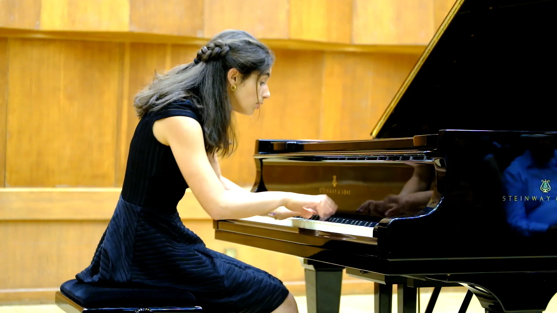 W.A. Mozart, Sonata k. 330, C major. part 1 | Alma Shapiro | Jerusalem ...