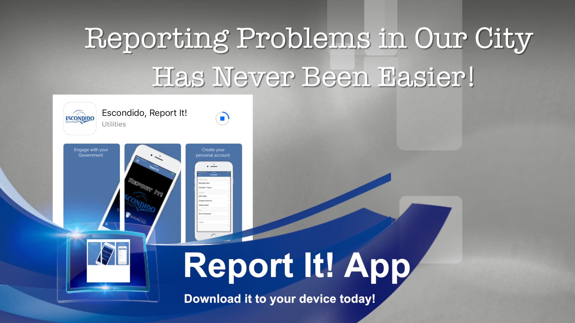 Report It App - How To Video on Vimeo