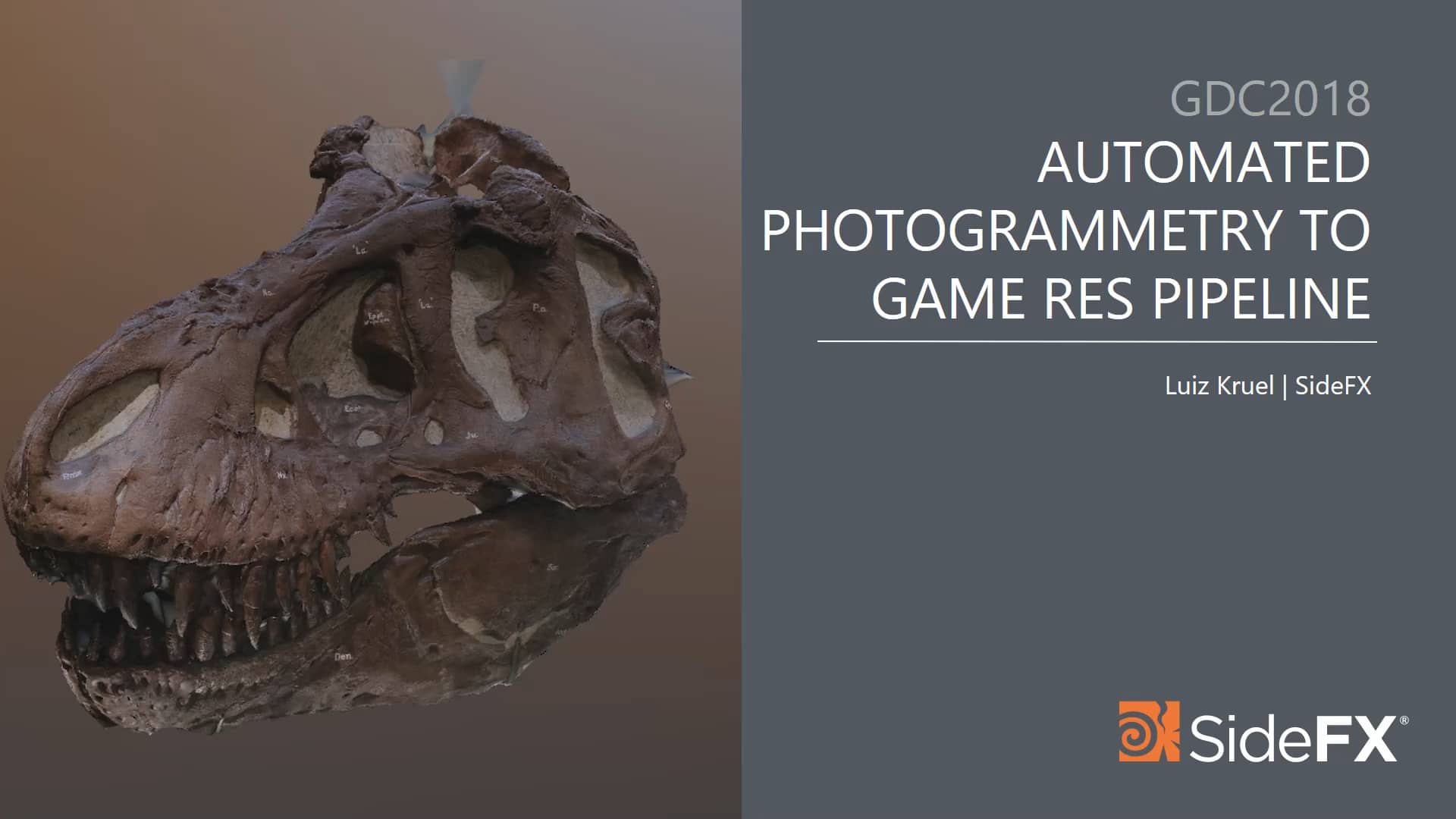 Automated Photogrammetry To Game Res Pipeline | Luiz Kruel | GDC 2018 ...