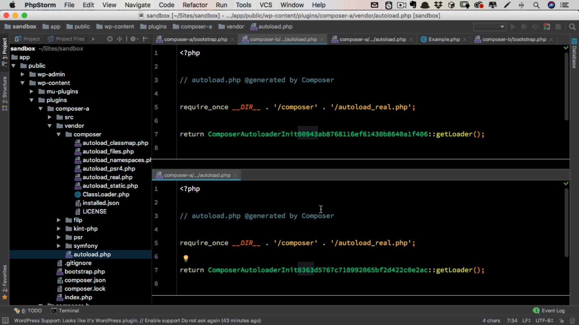 Demo - 2 WordPress Plugins - Both Using Composer, Autoloader, & OptionsResolver on Vimeo