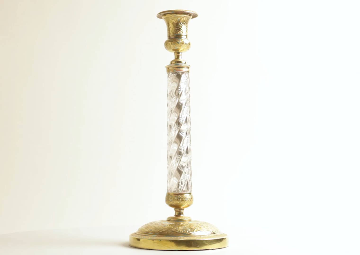 Antique-Russian-Candle-Holders-360-Video-Imperial-Glass-Factory-St ...