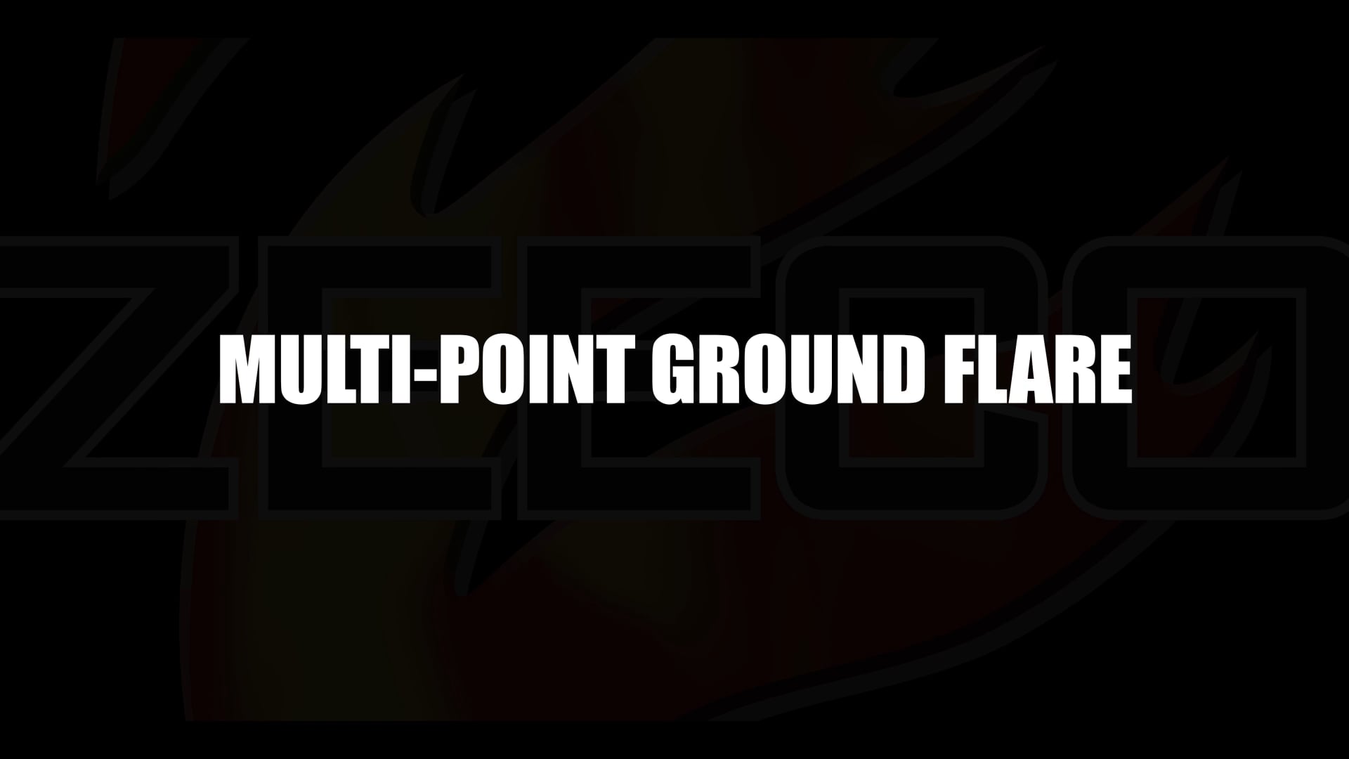 Zeeco Multi-Point Ground Flare - 10377 on Vimeo