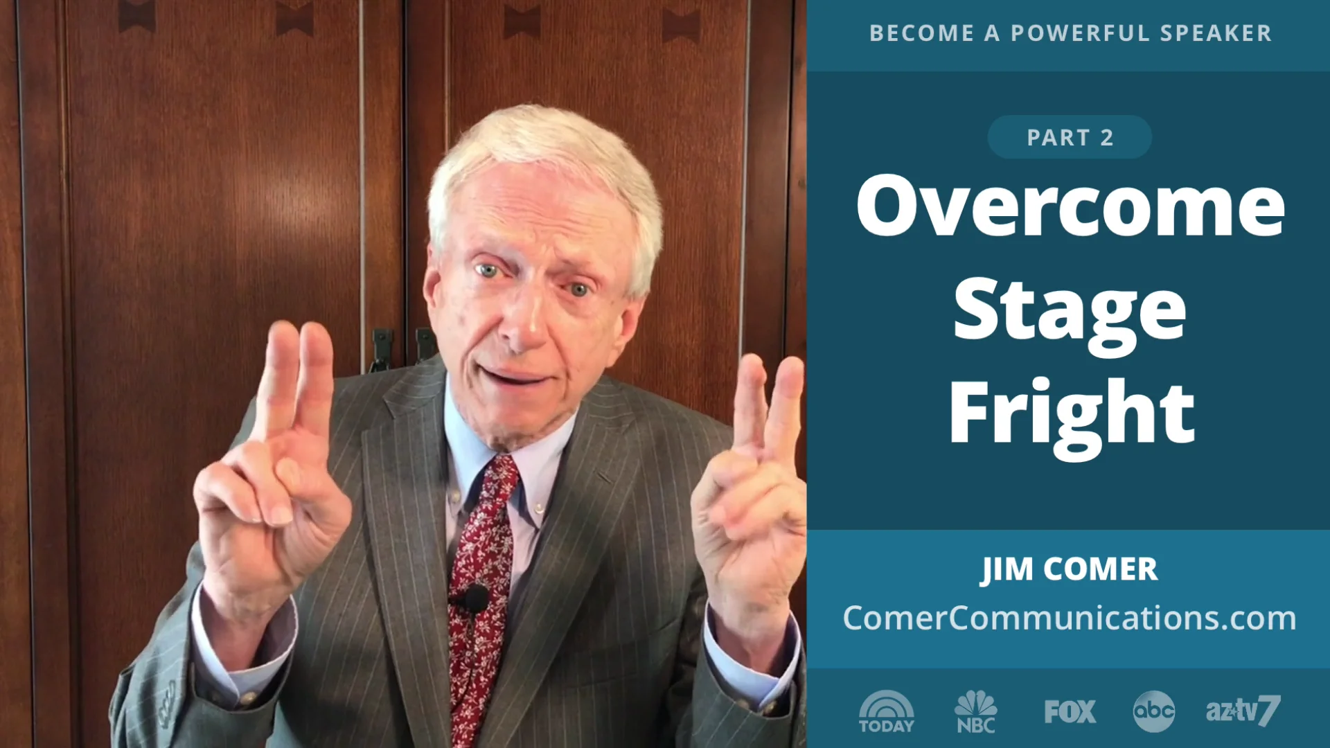 How do I get over stage fright? (part 2) on Vimeo