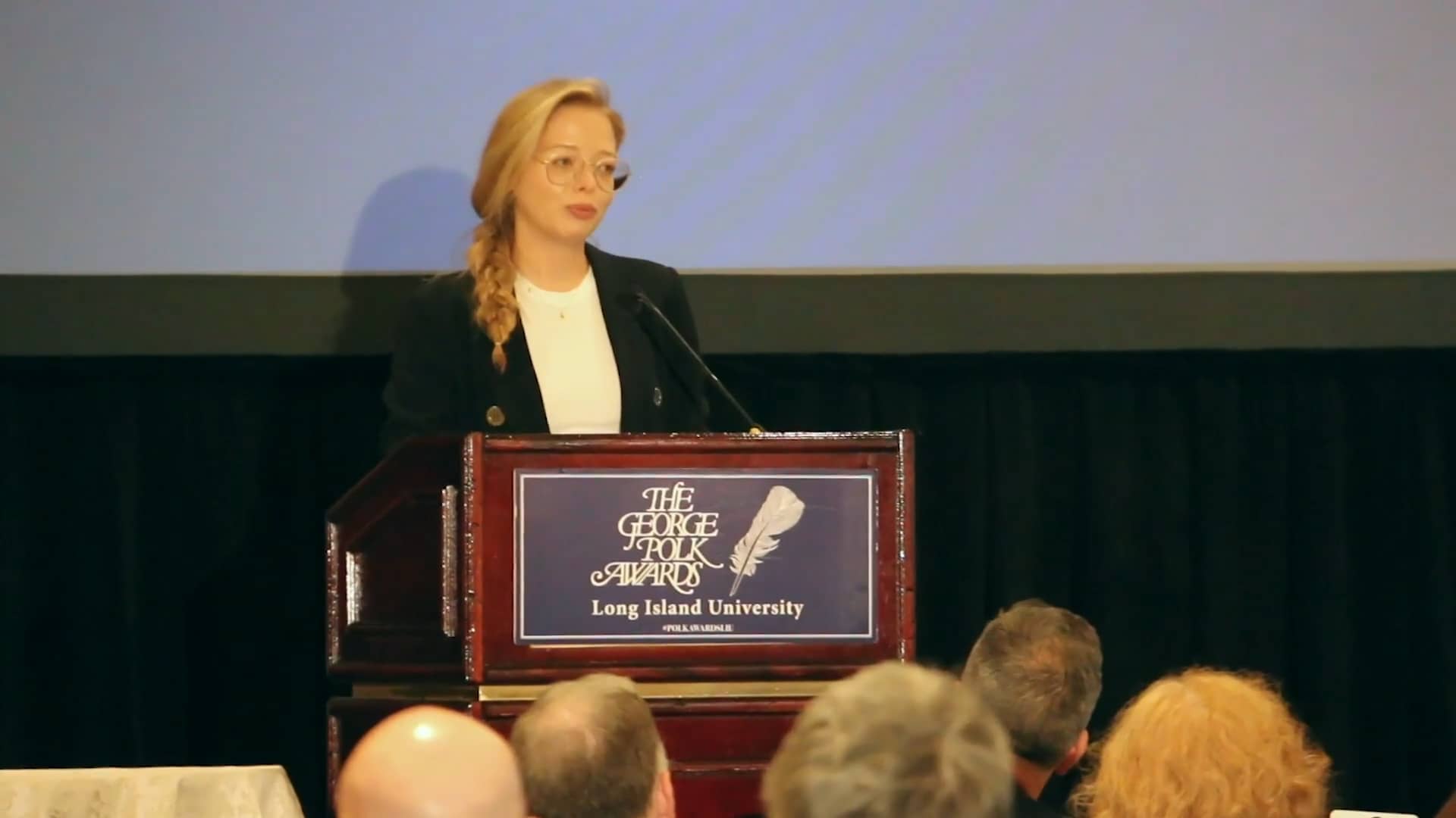 Elle Reeve presented Polk Award for National Television Reporting on Vimeo