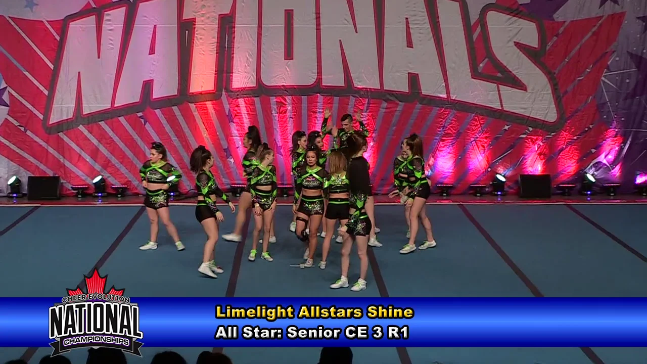 Limelight Allstars Shine Senior CE 3 R1 on Vimeo