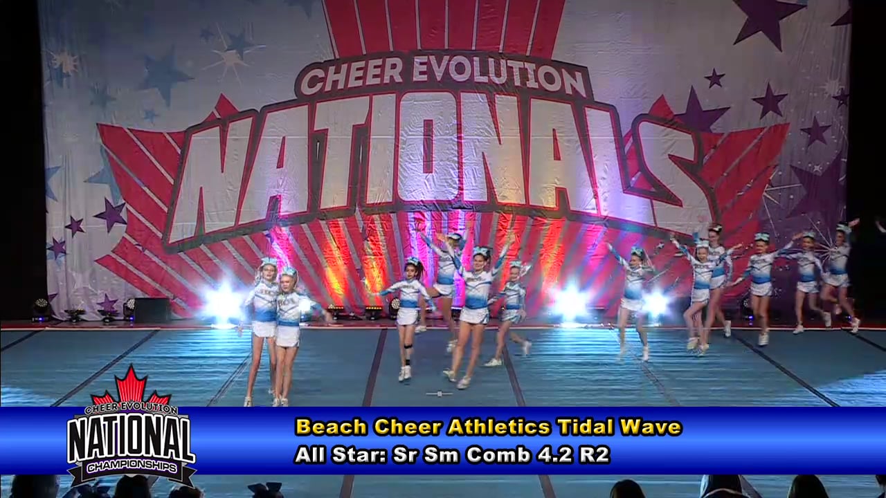 Beach Cheer Athletics Tidal Wave Sr Sm Comb 4.2 R2 on Vimeo