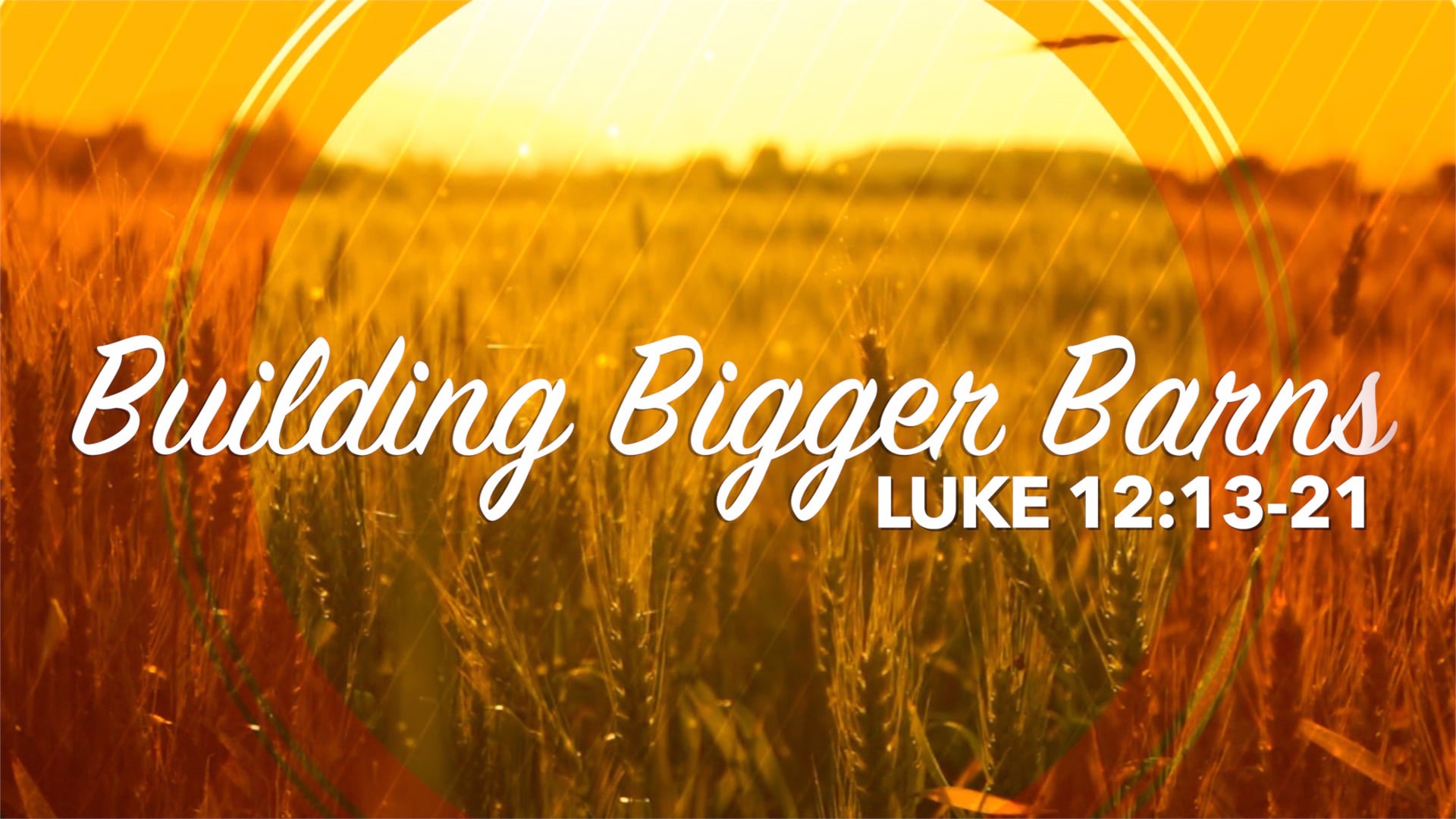 Building Bigger Barns on Vimeo