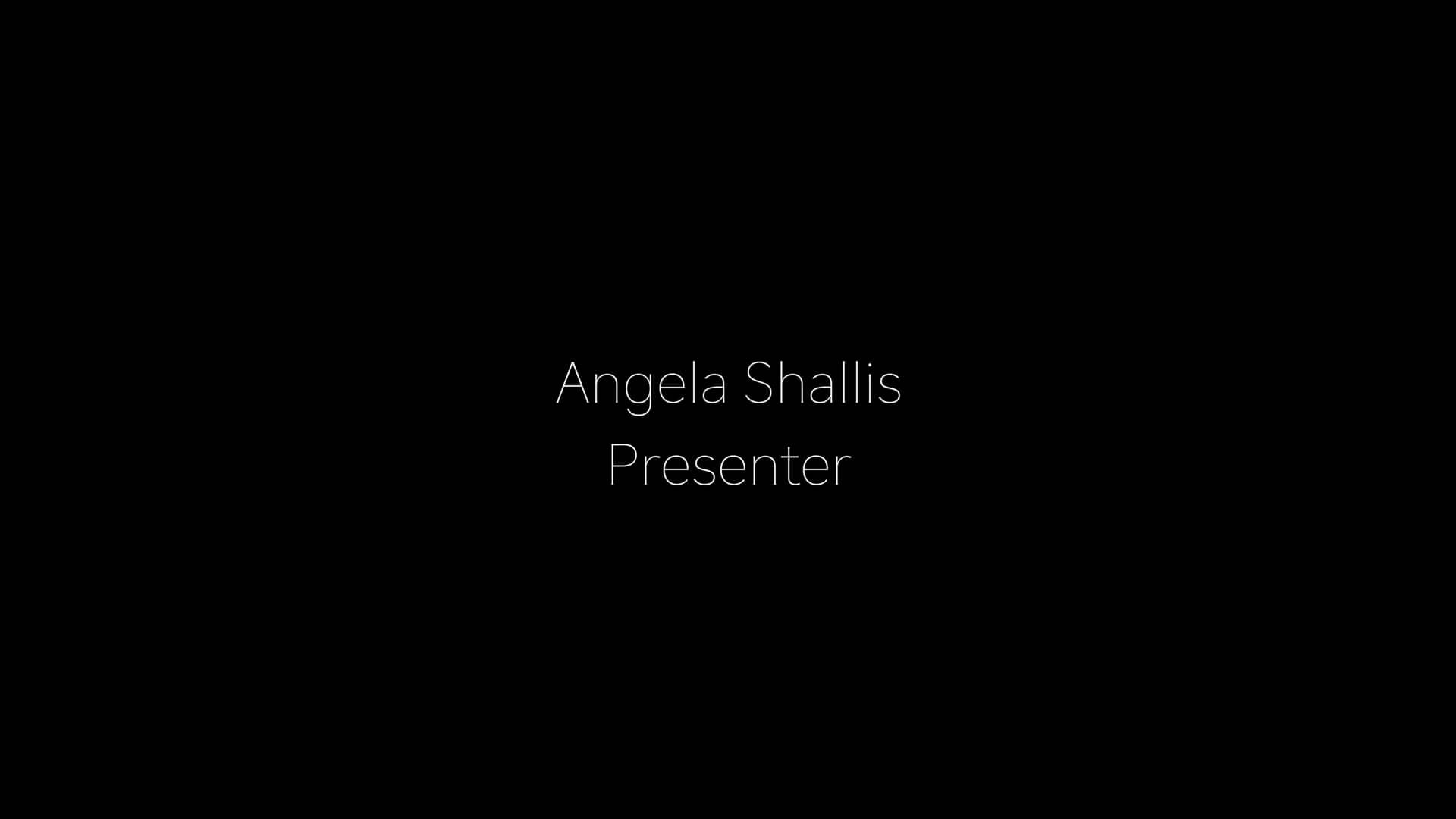 Angela Shallis - Presenter on Vimeo