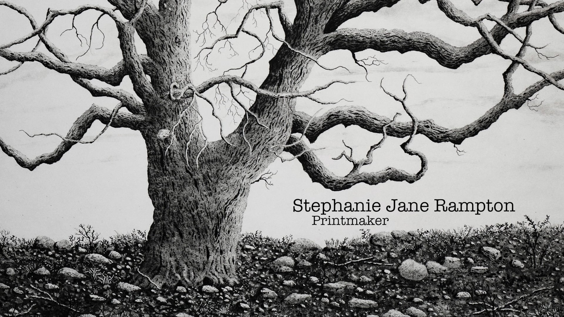 Stephanie Jane Rampton - Printmaker. Women In Art Documentary series.