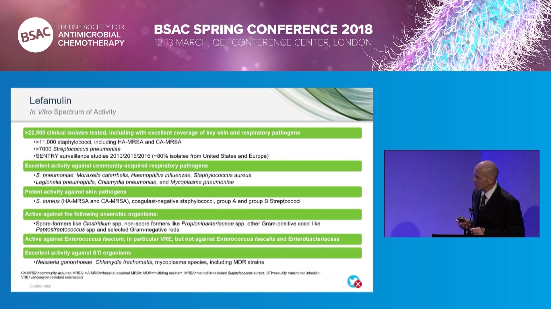 BSAC Spring Conference 2018 - Day2 - Professor Mark Wilcox on Vimeo