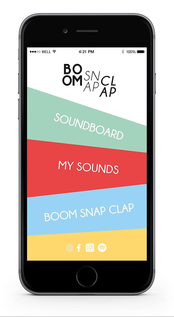 Boom Snap Clap App on Vimeo