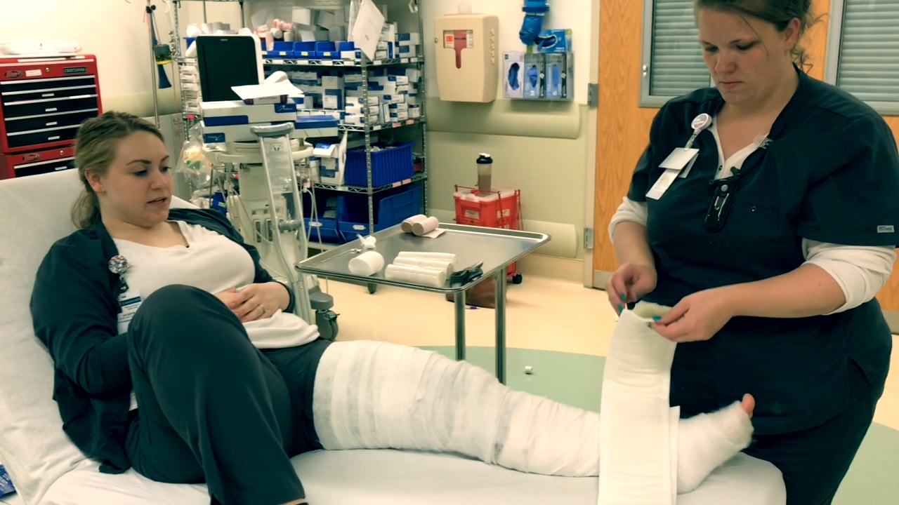 Lower Extremity Splints on Vimeo