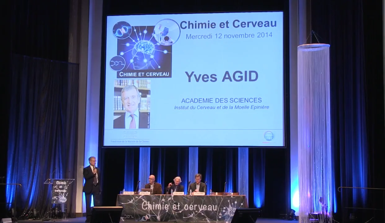 Chimie et Cerveau - Yves AGID - Session I on Vimeo