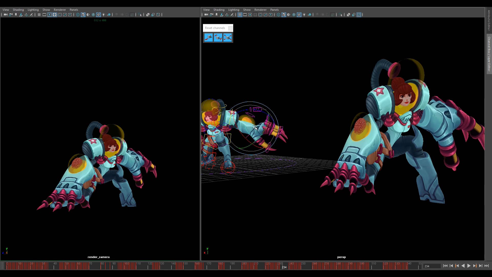 Rigging R&D - 2D/3D Rigging on Vimeo