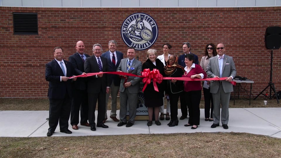 SSS Ribbon Cutting - SSS Locker & Restroom Facility Ribbon Cutting on Vimeo