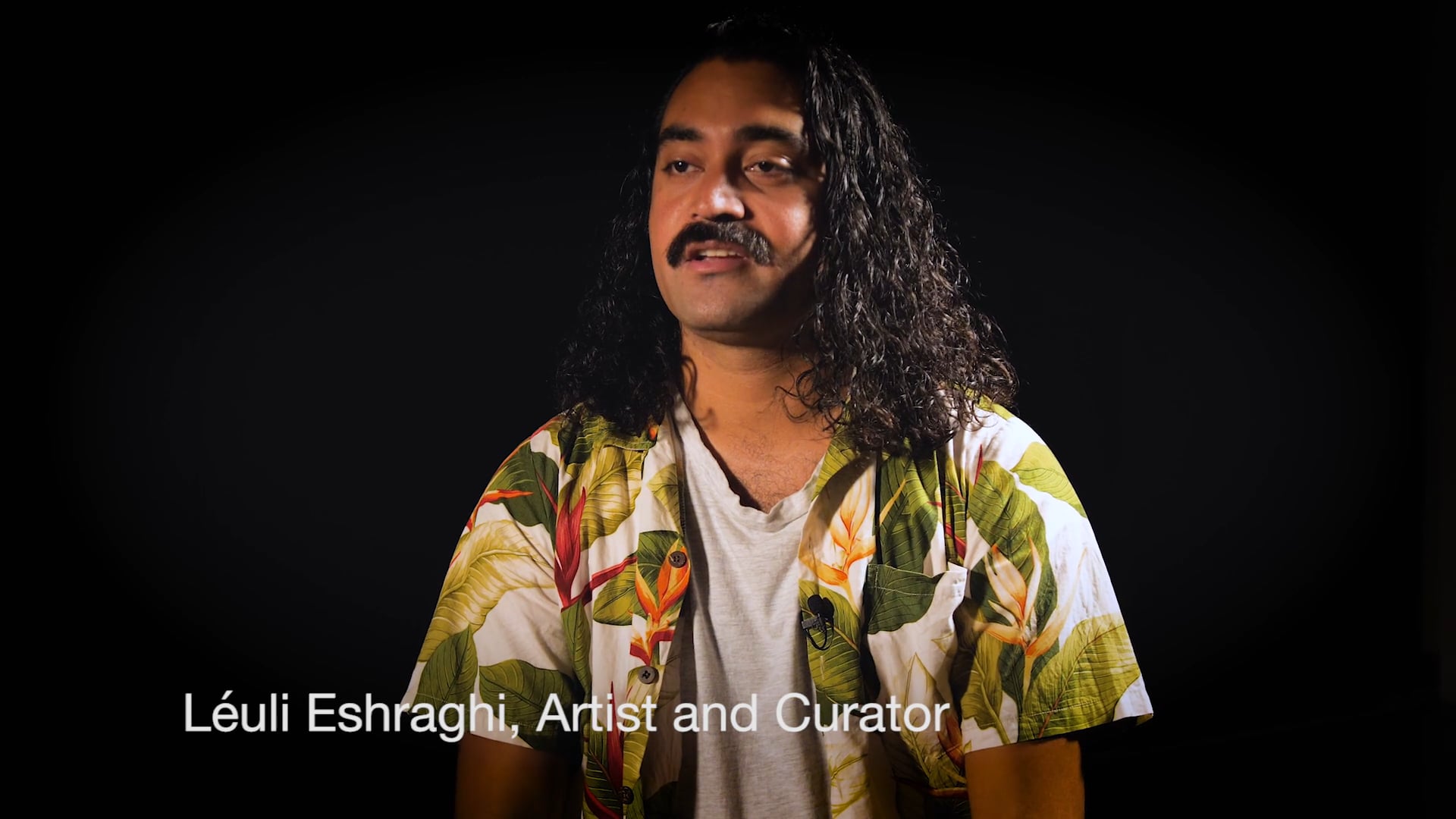 Léuli Eshraghi talks about 'Seeing voices' on Vimeo