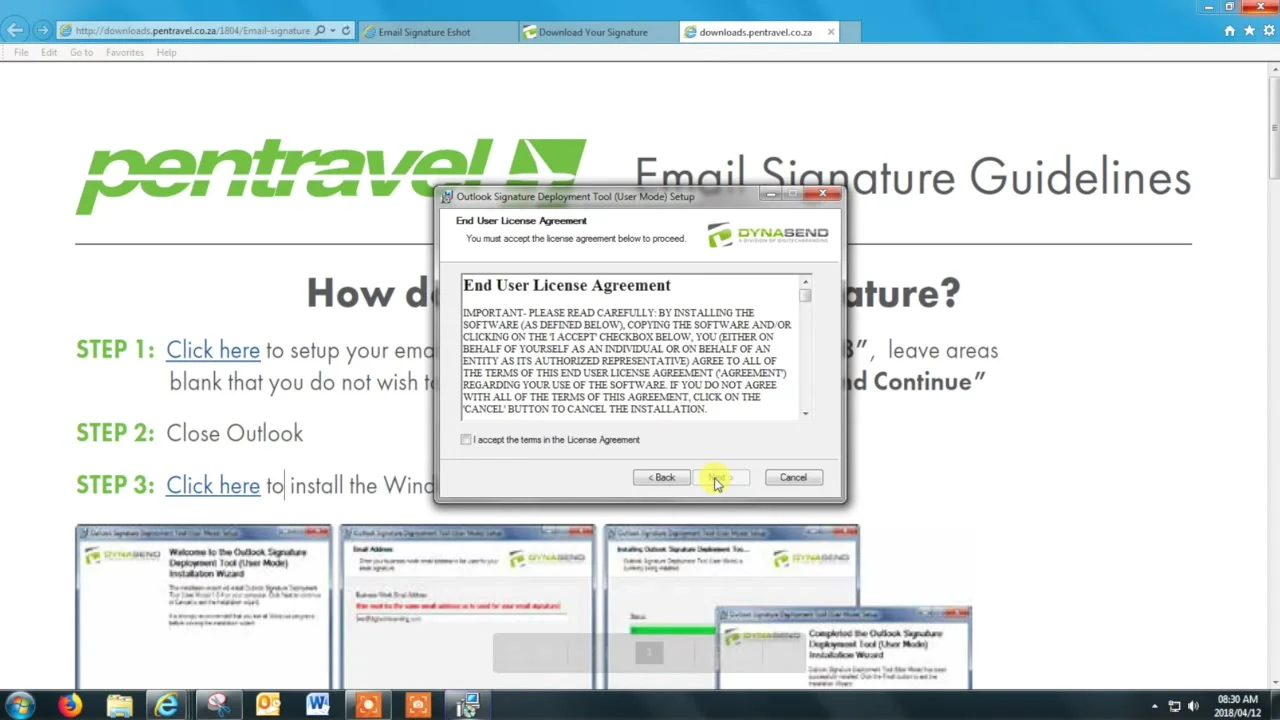 Email Signature-guide-video-windows on Vimeo