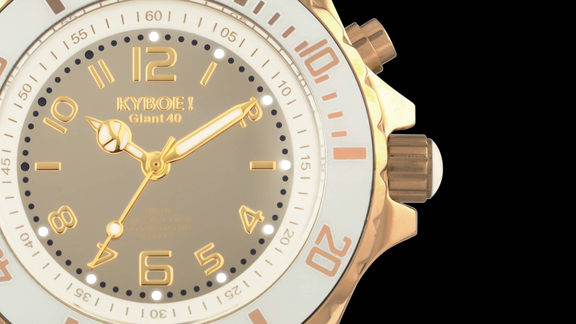 KYBOE! Gold Mirror Watch on Vimeo