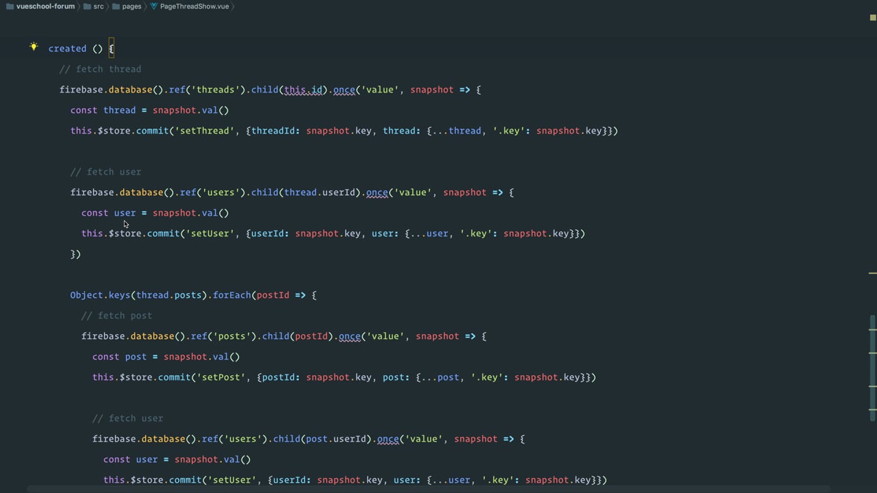 Fetch Data from Firebase With Vuex Actions - A Vue.js Lesson From... Fetch Data from Firebase With Vuex Actions - A Vue.js Lesson From...