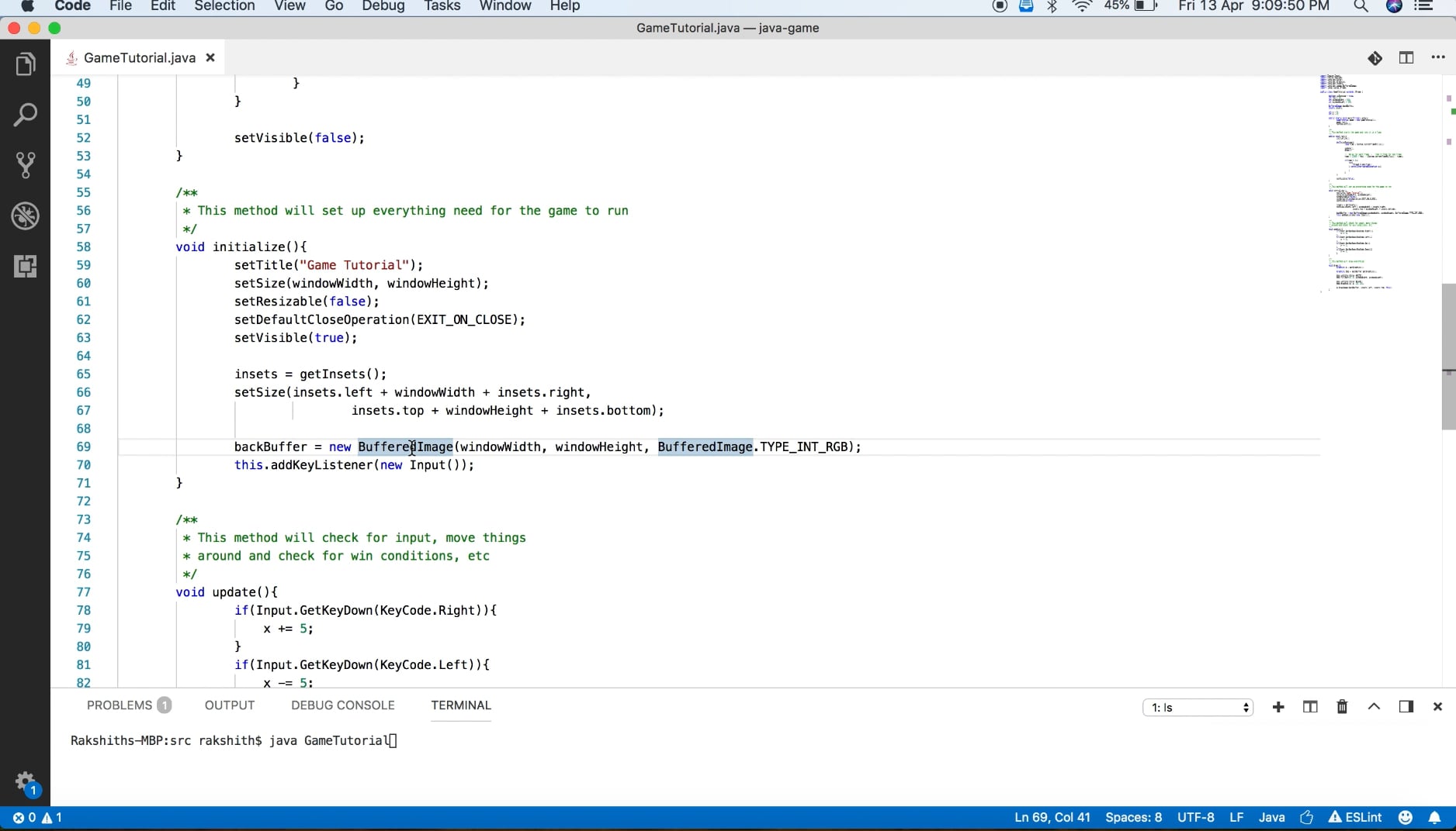 Java Game Making tutorial on Vimeo