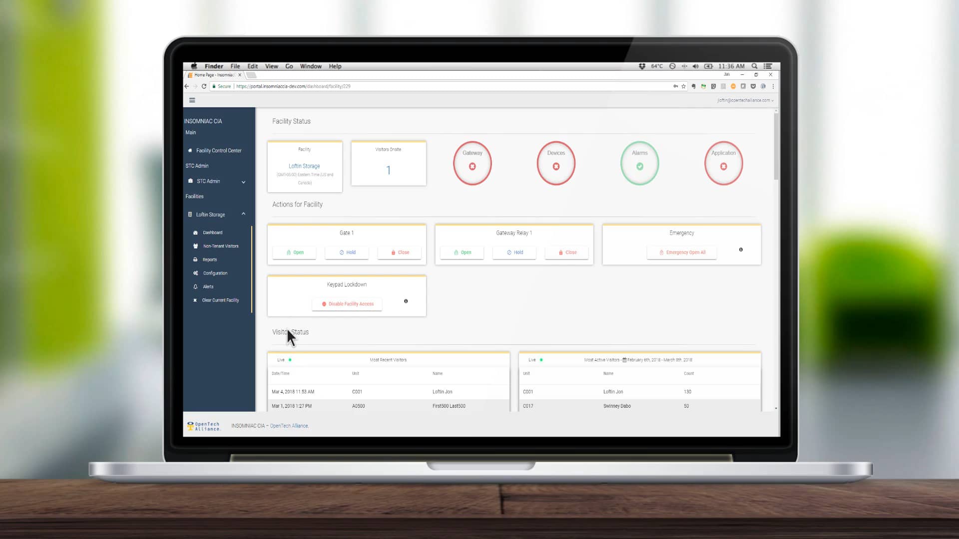 OpenTech CIA Facility Control Center Demo on Vimeo