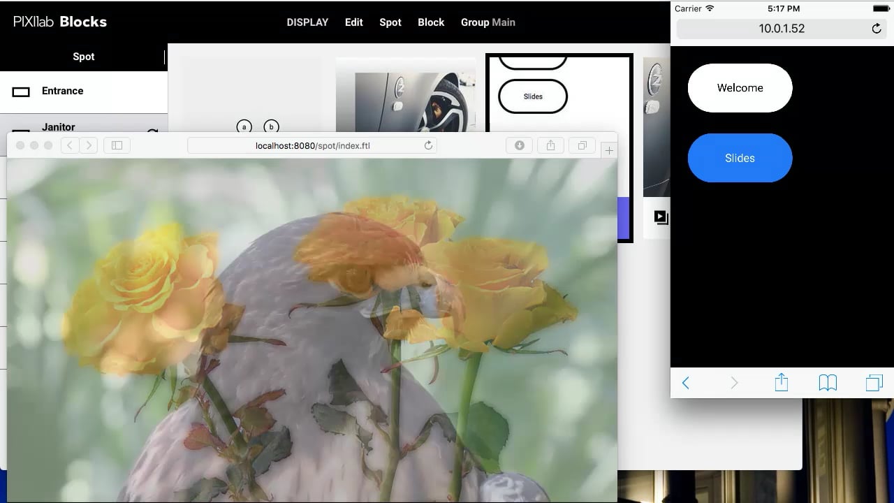 PIXILAB Blocks: Mobile Control on Vimeo