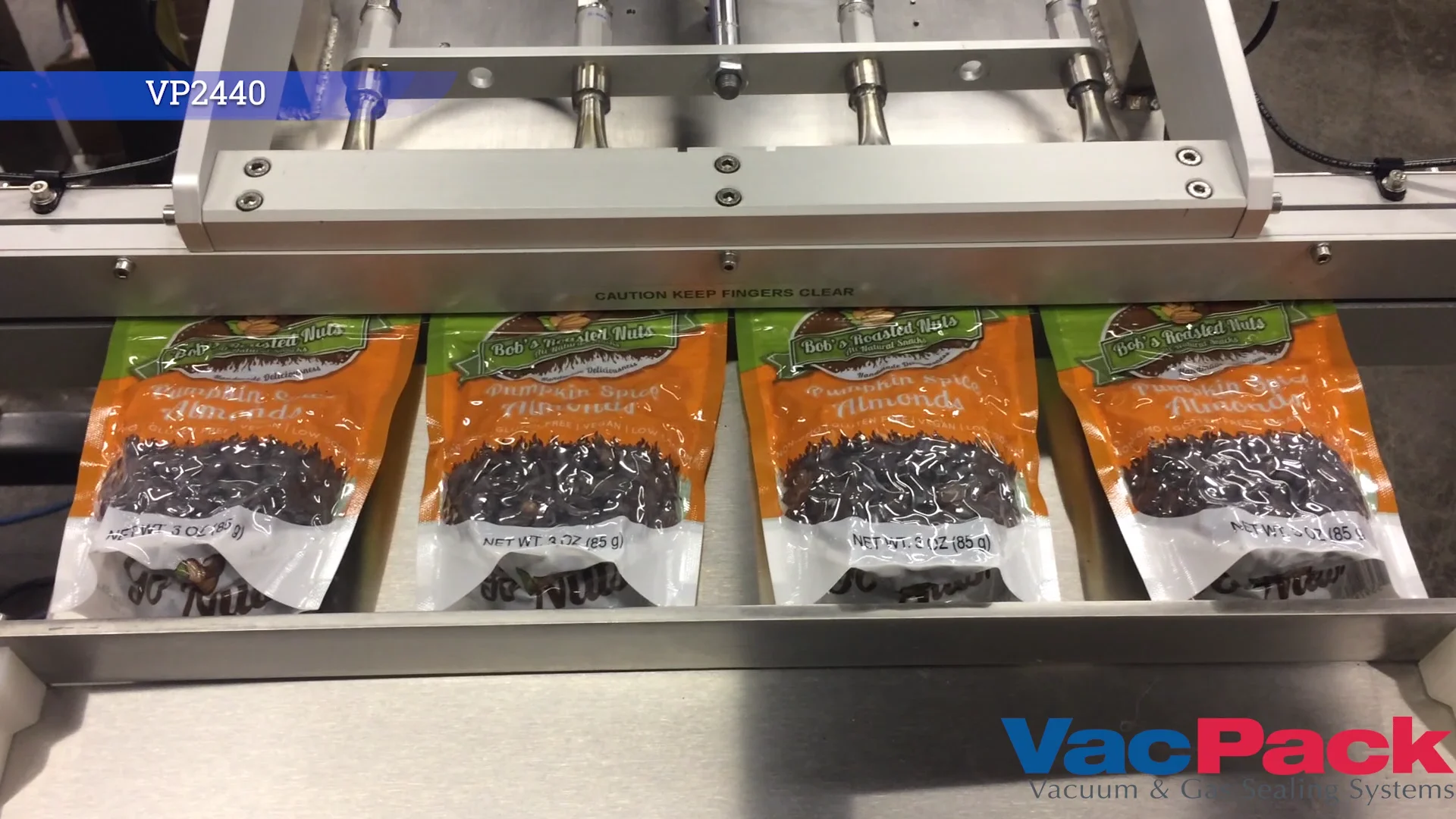 VacPack - VacPack Vacuum Sealers | VP2440 | Nuts on Vimeo