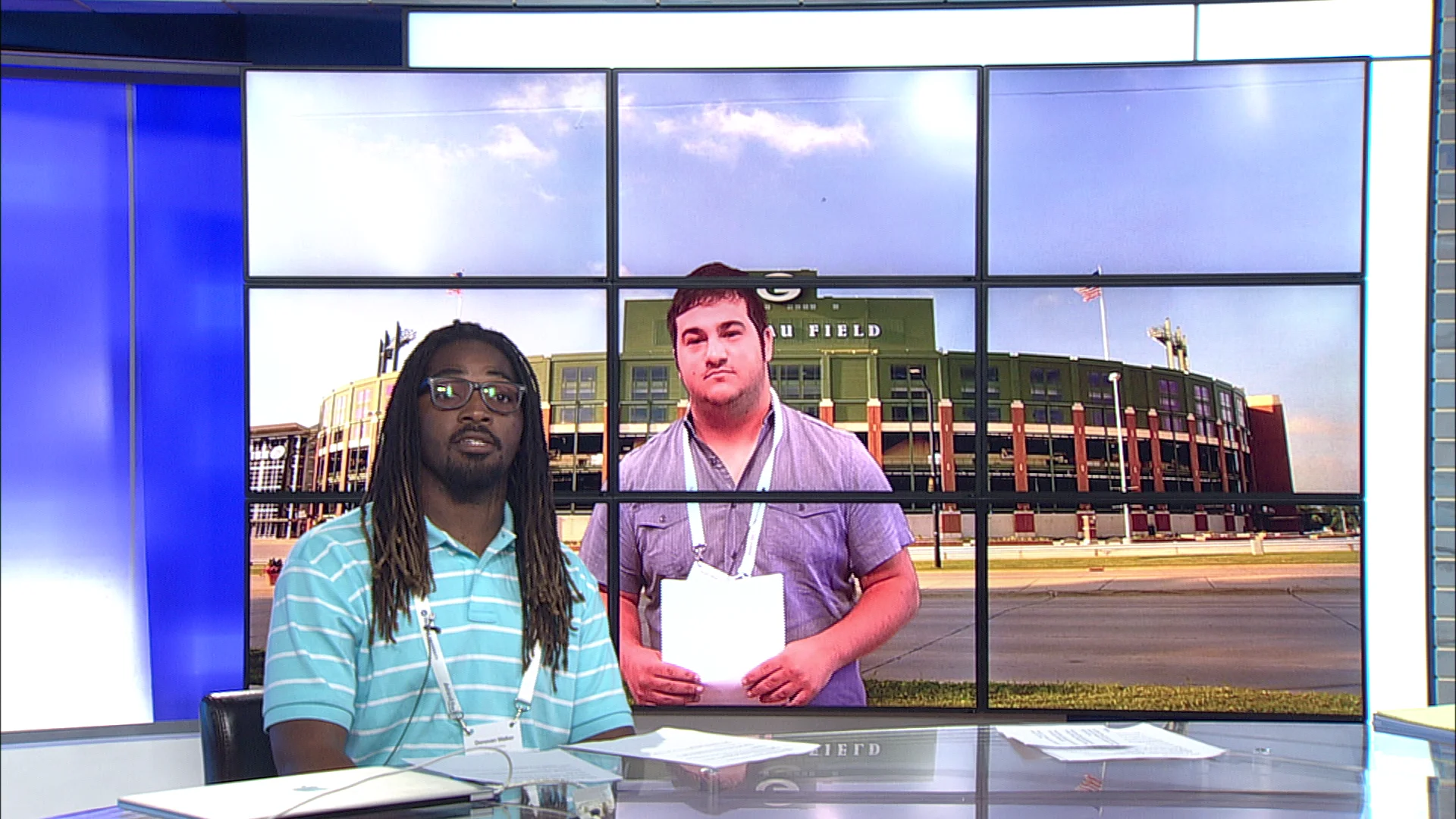 Dan Patrick School of Sportscasting 4/15/2018 - Donovan Walker & Noah ...