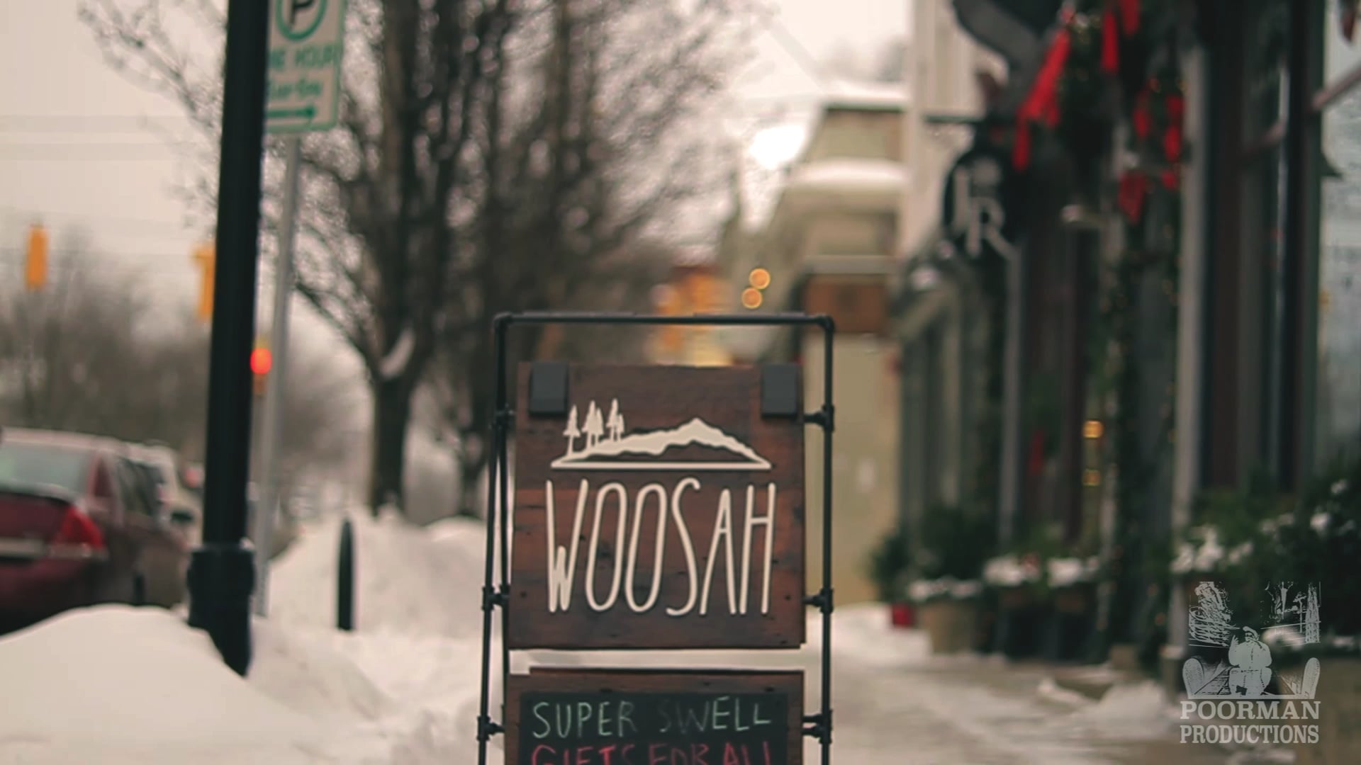 Elemental Artistry - Woosah Sign & Sandwich Board Project on Vimeo