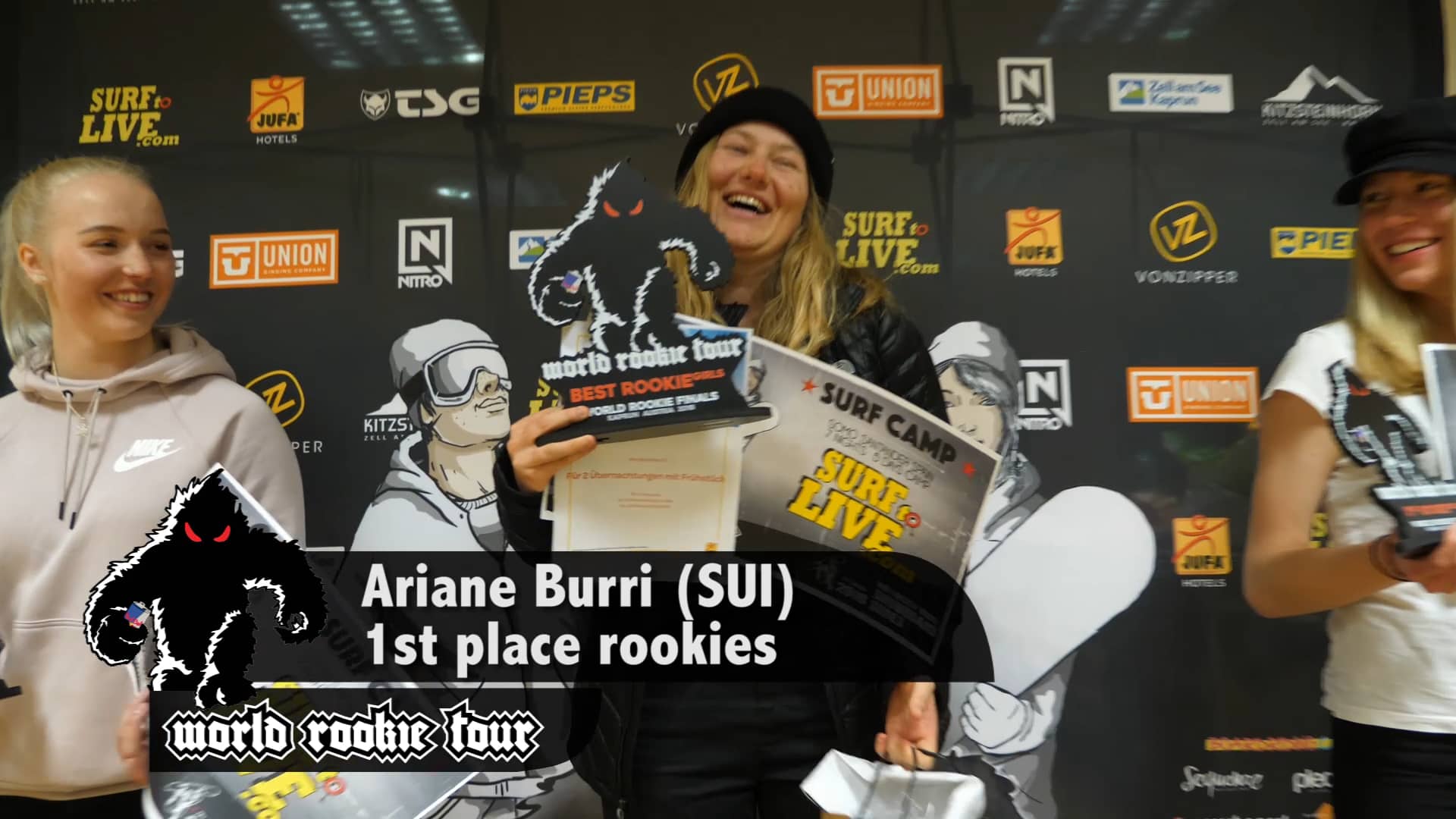 2018 World Rookie Girl Slopestyle Champion - Ariane Burri (SUI) on Vimeo