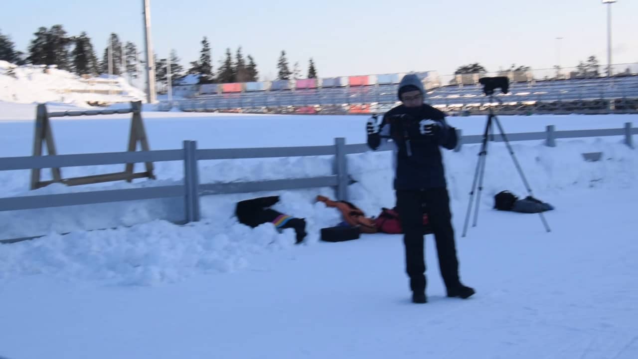 Chest breathing during 6 intervals of Biathlon by Jonas Juel on Vimeo