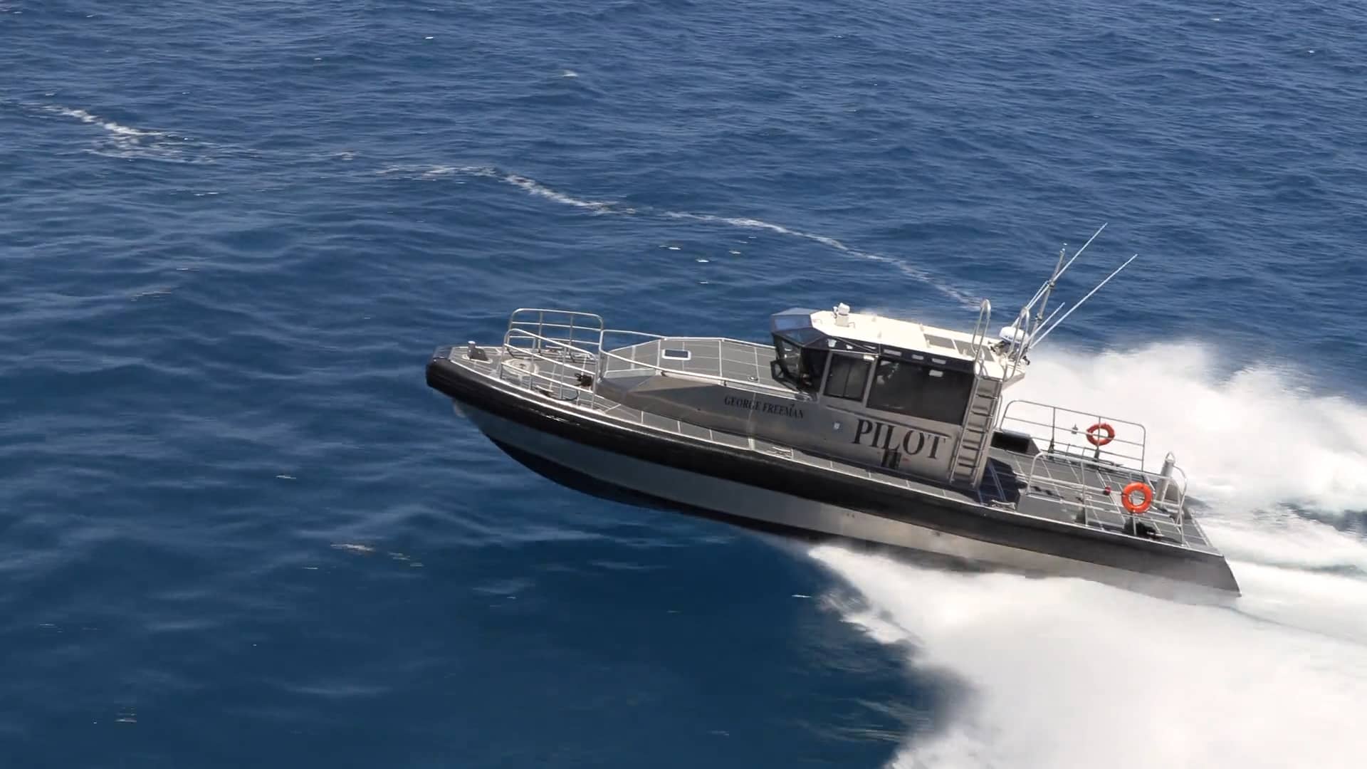 Metal Shark 45 Defiant Pilot Boat - US Virgin Islands on Vimeo