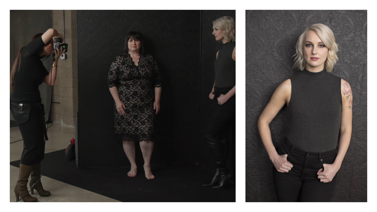 Katie Shauna Wall Pose - Posing - The Portrait System