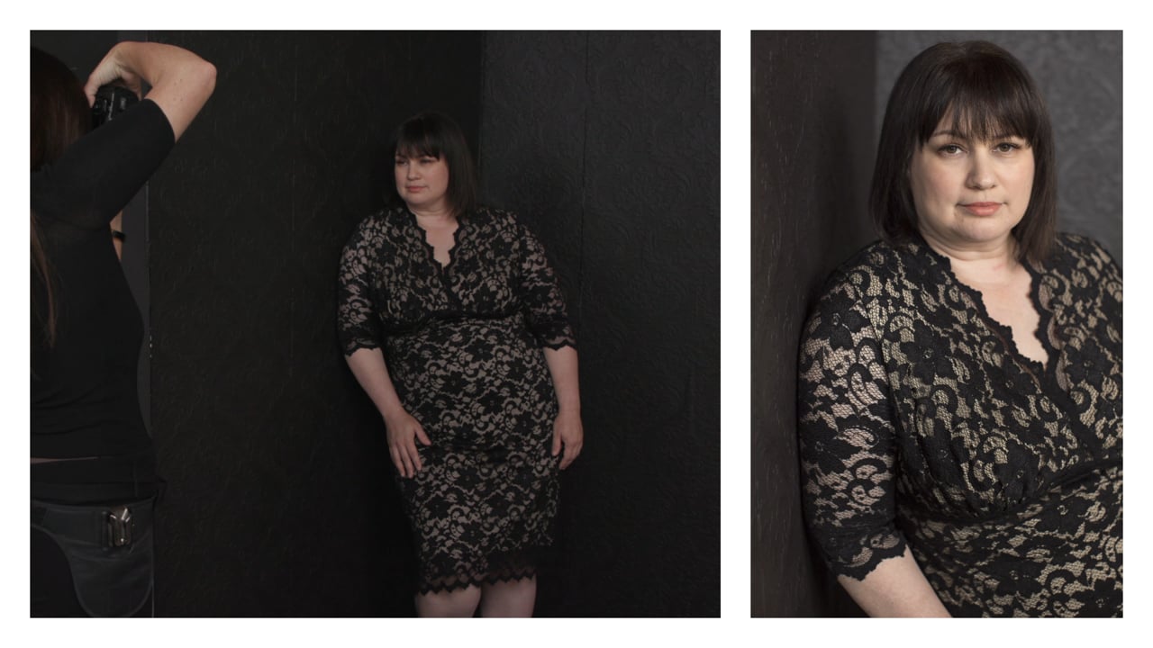 Shauna Wall Pose - Posing All Body Types - The Portrait System