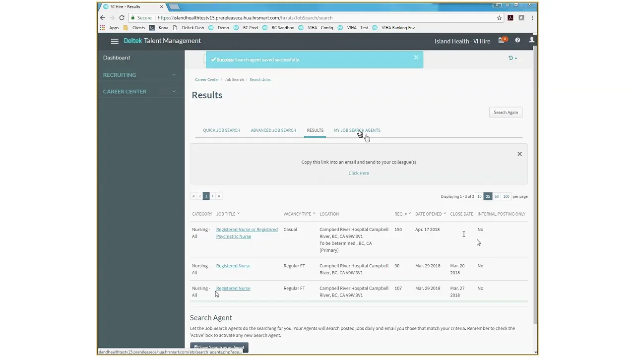VI Hire - Training Video - Job Search Agents - Internal Applicants on Vimeo