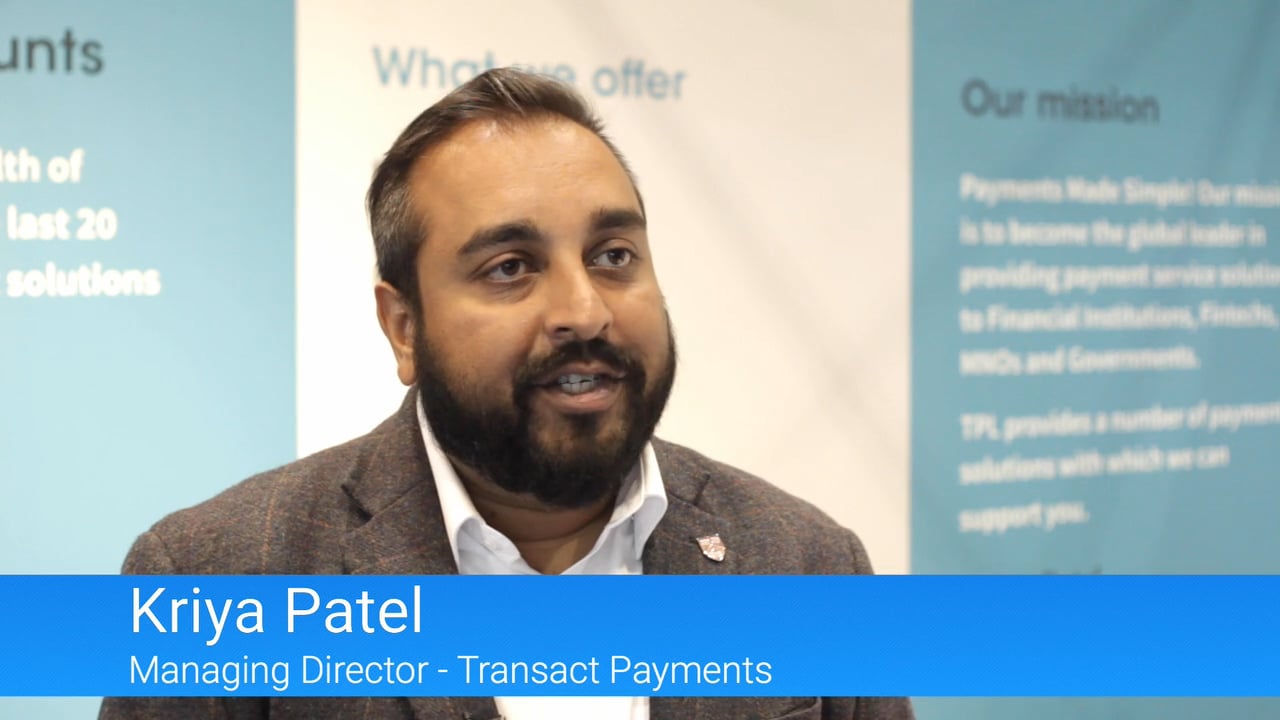 Why choose GPS? Kriya Patel, Managing Director at Transact Payments ...