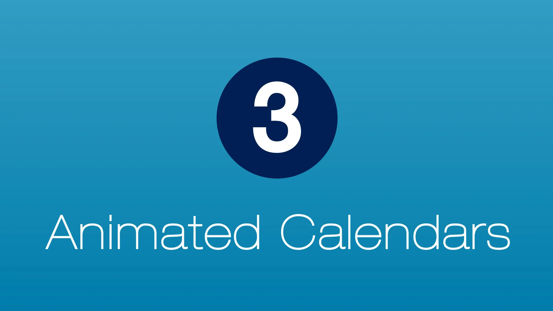 Calendar After Effects Animation Project on Vimeo