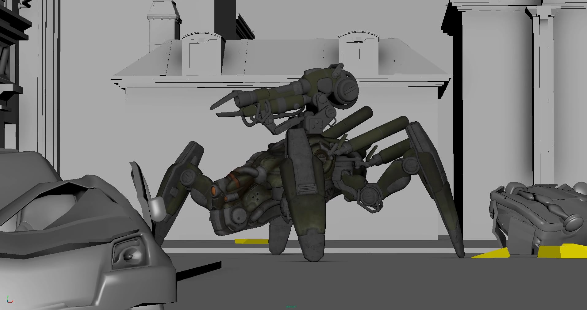 Spider Tank Animation Test on Vimeo