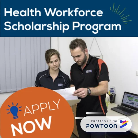 Copy of Health Workforce Scholarship Program opening soon on Vimeo