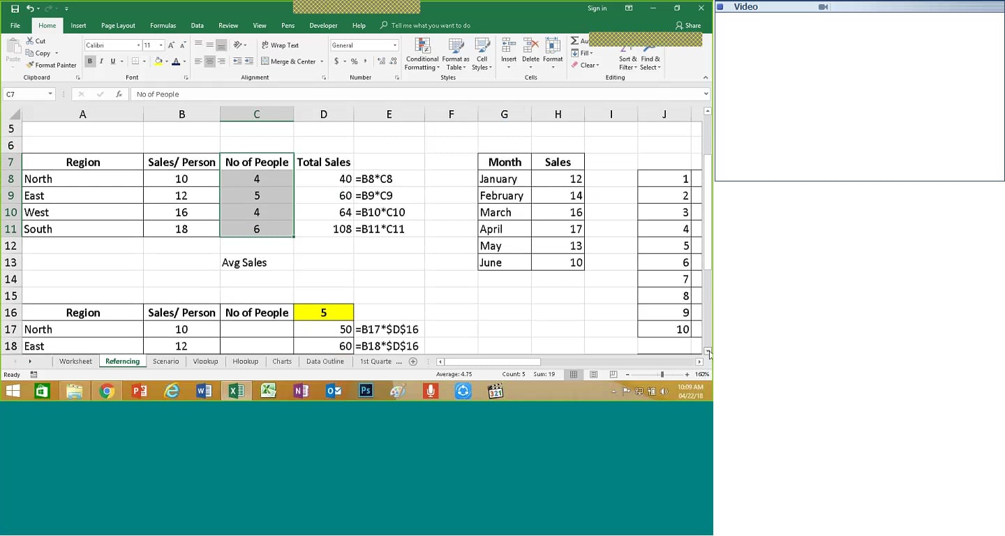 Advanced MS Excel 2016 - FEB Batch-20180422 0430-1 on Vimeo
