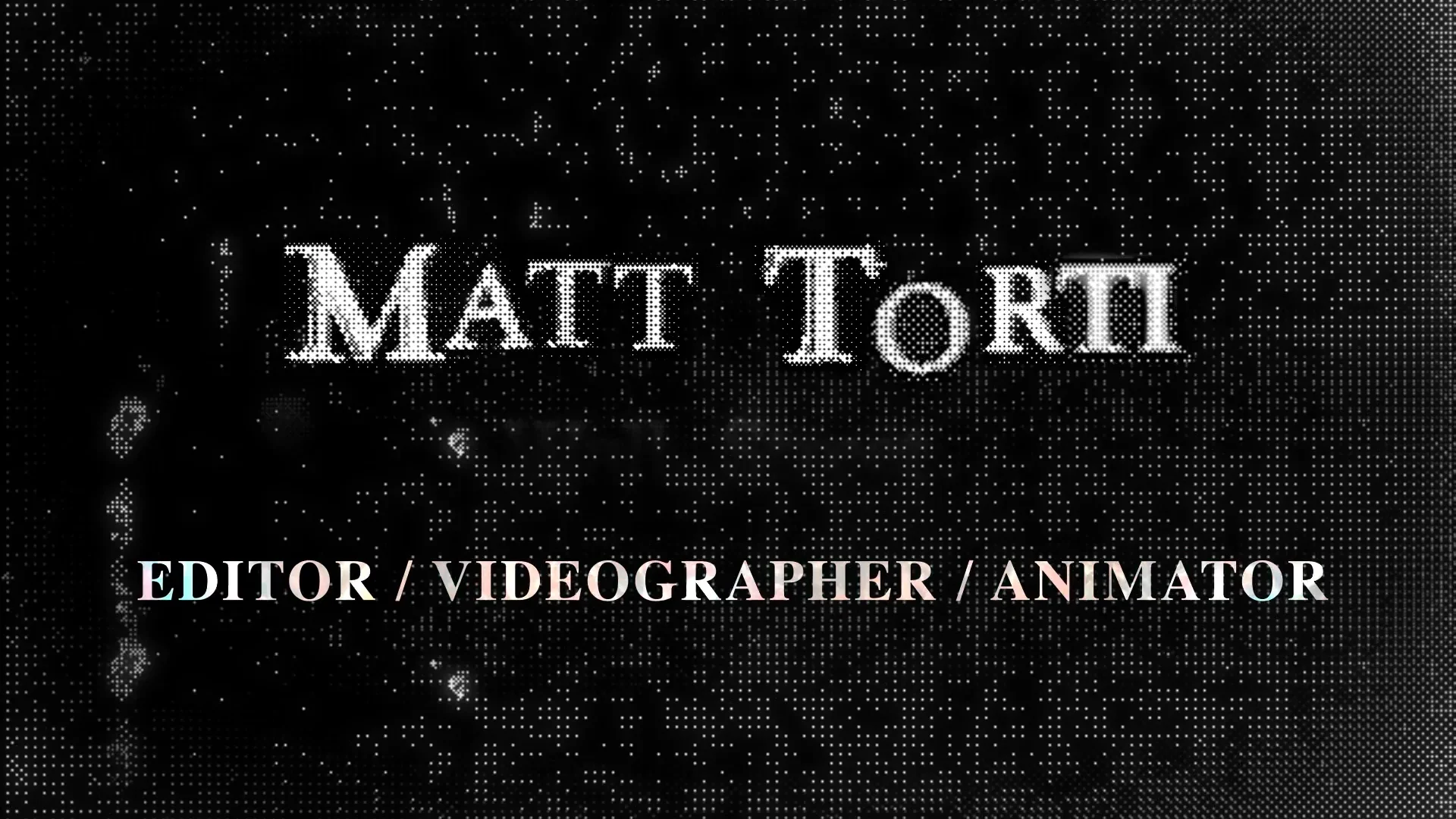 Matthew Torti Reel on Vimeo