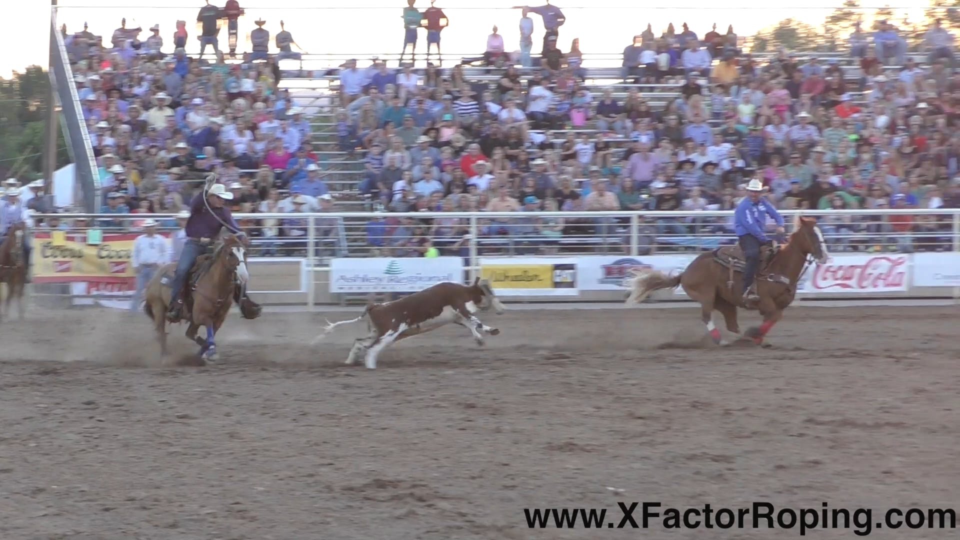 Jake Barnes and Tyler Worley Rodeo Run | X Factor Roping