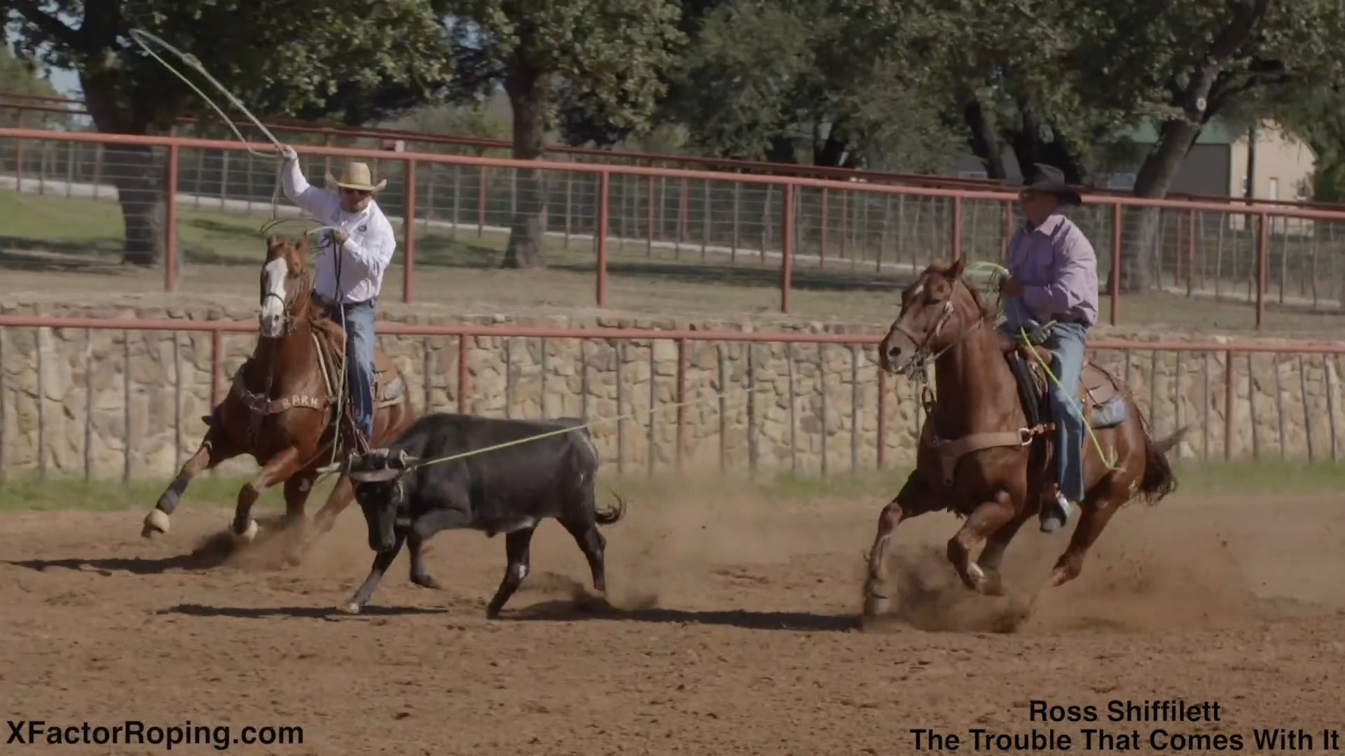 Ryan Motes Slow Motion Heel Shot | X Factor Roping