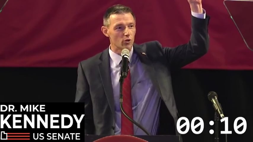 Dr Mike Kennedy Speech 1 - Utah State GOP Convention on Vimeo